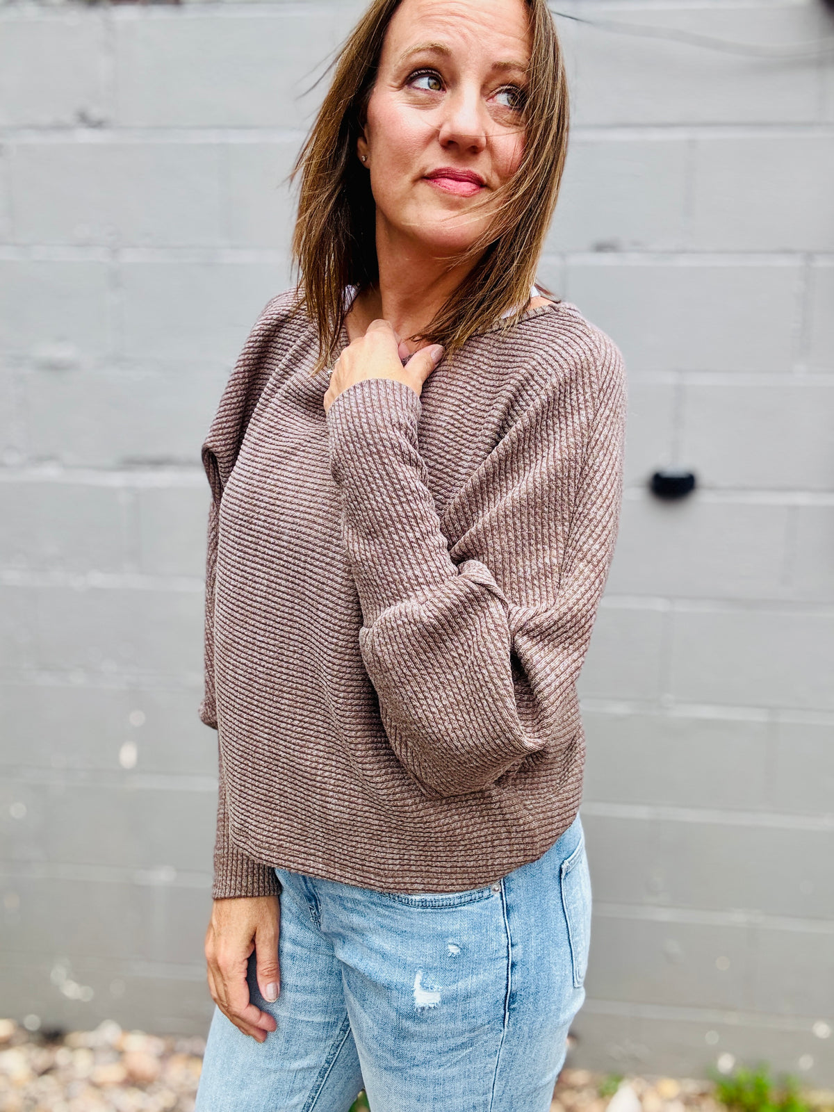 DYLAN Andie Dolman Top — 2BG Boutique